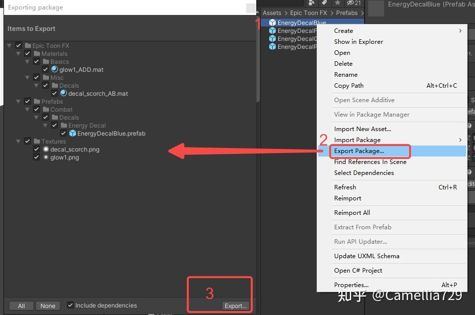 Unity package资源的导出和导入 - 知乎