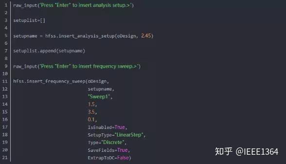 利用Python与HFSS联合仿真设计一个微带天线 - 知乎