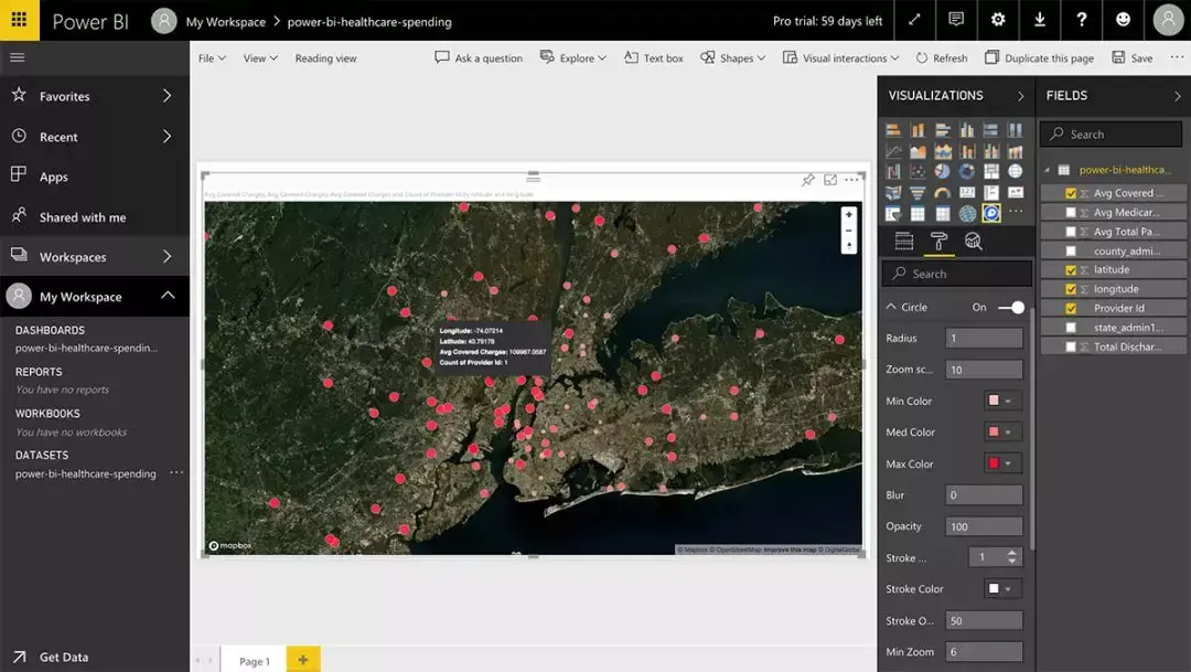 ? 教你如何用Power BI + Mapbox 视觉化插件制作一张好看的数据图 - 知乎