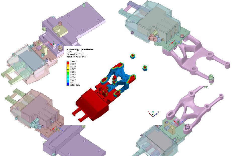 ANSYS Topology Optimization拓扑优化技术在轻量化设计应用概述 - 知乎