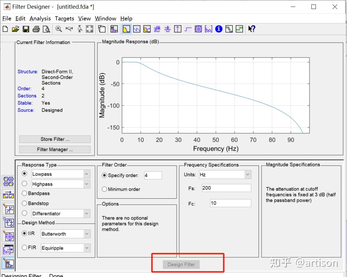 [Matlab|Simulink]| [8] Filter Designer设计与建模实现 - 知乎
