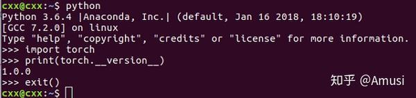 PyTorch1.0安装教程（附三个测试示例） - 知乎