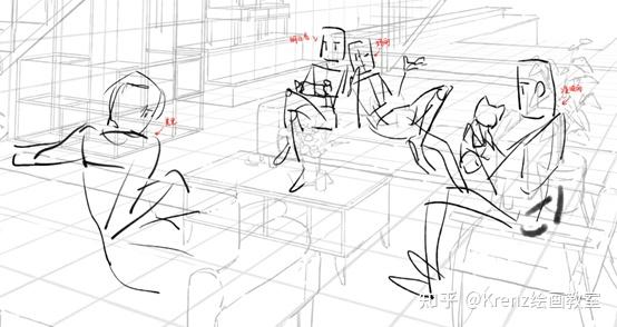 Krenz绘画教室【优秀作业心得】基础透视与结构-0104 - 知乎