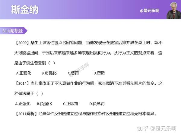 考研 教育心理学——斯金纳(009) 知乎