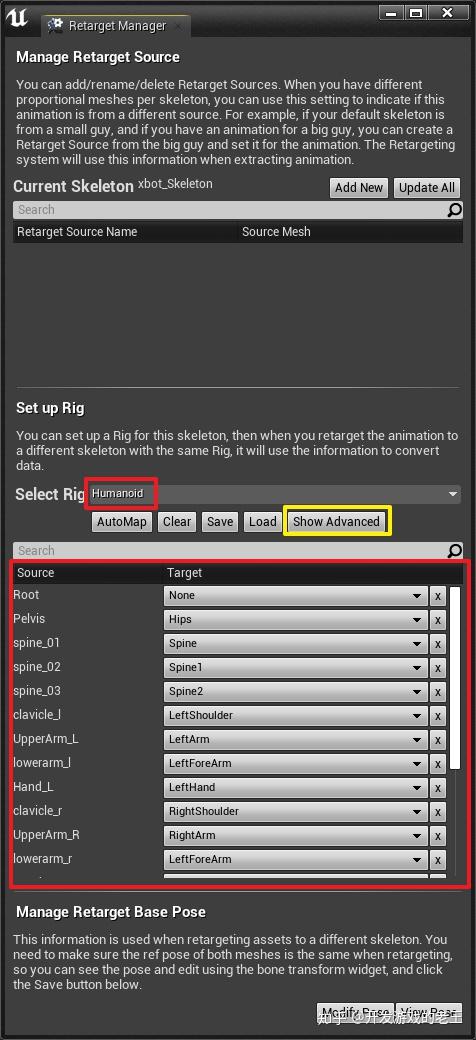 虚幻引擎图文笔记：彻底搞懂重定向（Retargeting）之 基本使用流程 - 知乎