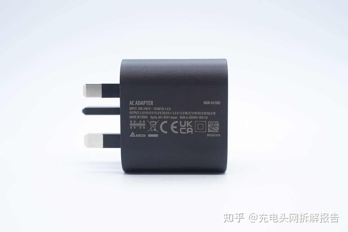 拆解报告：Nintendo任天堂Switch 2原装60W PD快充充电器（港版） - 知乎