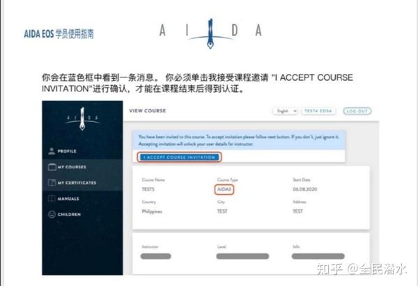 AIDA电子证书签证流程 - 知乎