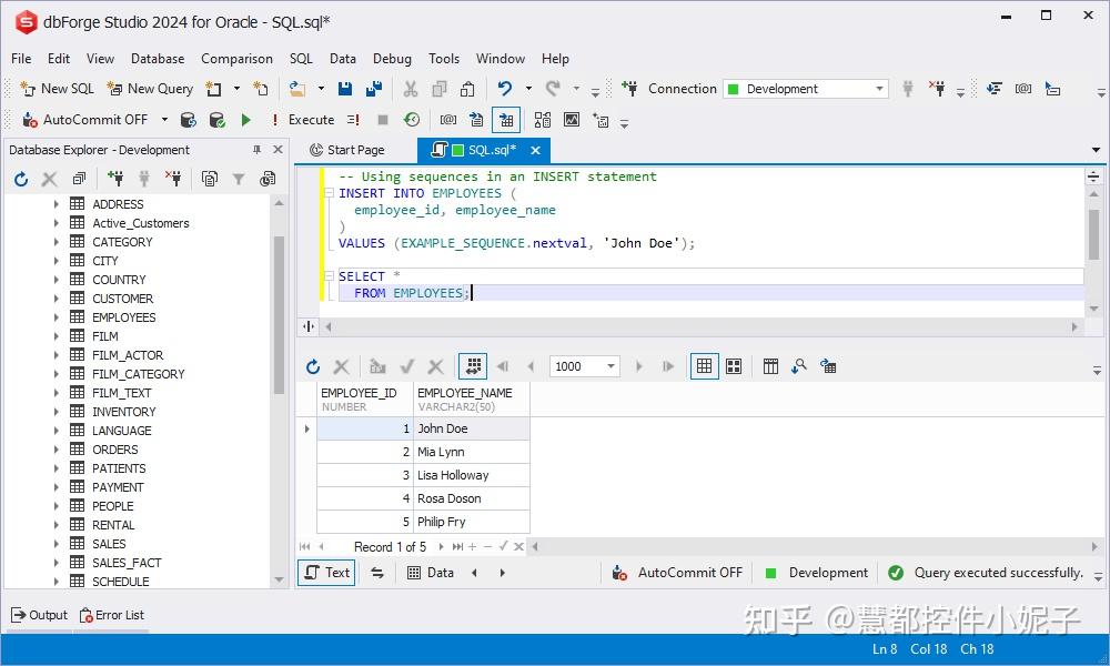 如何在 Oracle 中使用 CREATE SEQUENCE 语句 - 知乎