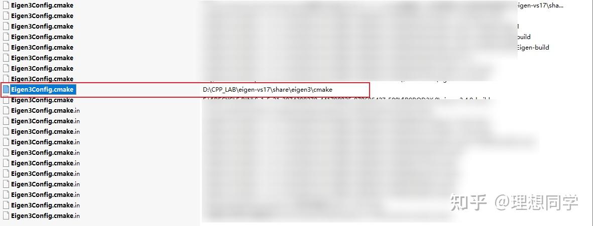 Windows系统Cmake时候出现Eigen3_DIR-NOTFOUND解决办法 - 知乎