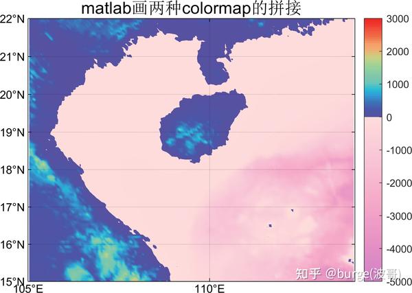 matlab画两种colormap的拼接 - 知乎