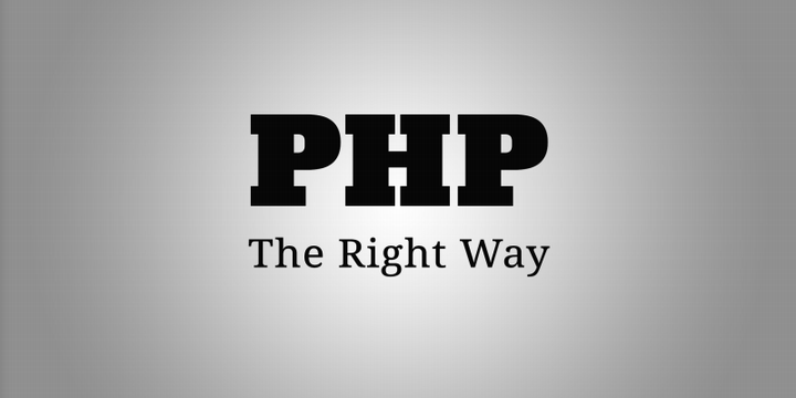 开始翻译 —— PHP 之道 PHP The Right Way （长久维护） - 知乎