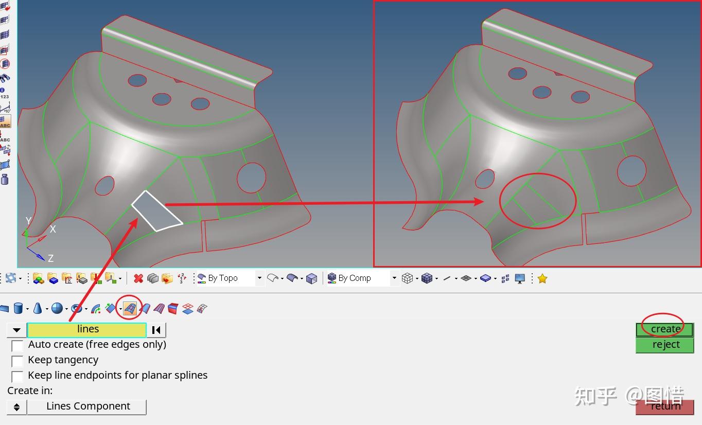 几何修复与简化也有捷径——HyperMesh速通4 - 知乎