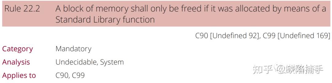 编程规范 之 MISRA C/C++ - 知乎