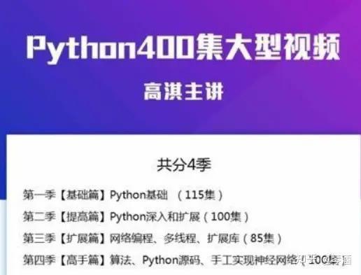 清华学长用30个小时肝出的Python，整整520集，建议收藏 - 知乎
