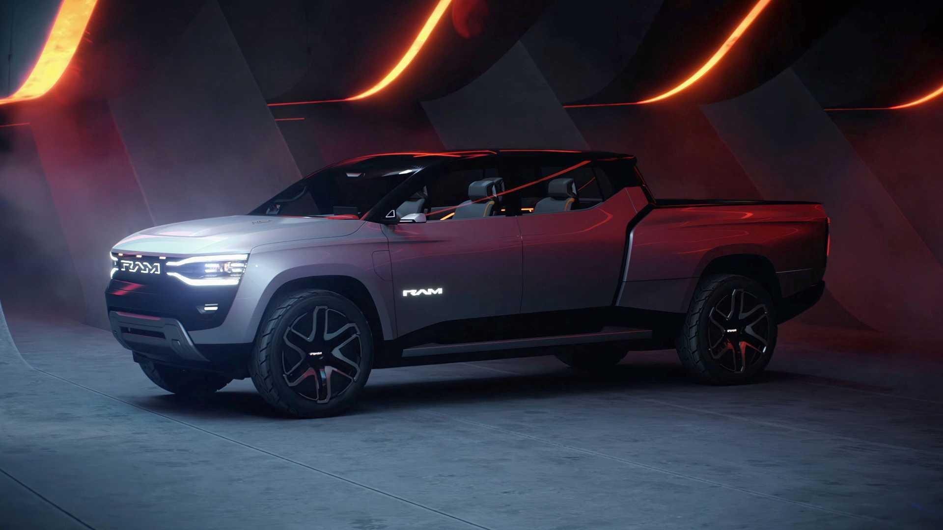 RAM Revolution电动概念皮卡首发 趣味功能玩法多 - 知乎
