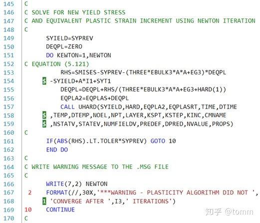 ABAQUS 子程序UMAT-Drucker Prager Model-3 - 知乎