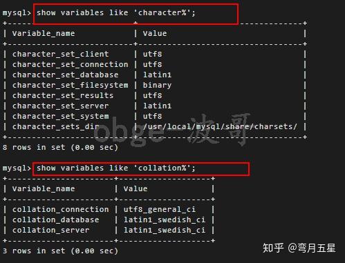 MySQL ------ 字符集(character set) 和 校对（collate）(三十一) - 知乎