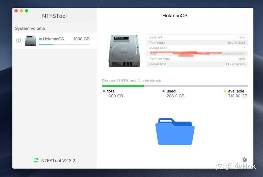 Mac读写NTFS硬盘管理开源工具NTFSTool - 知乎