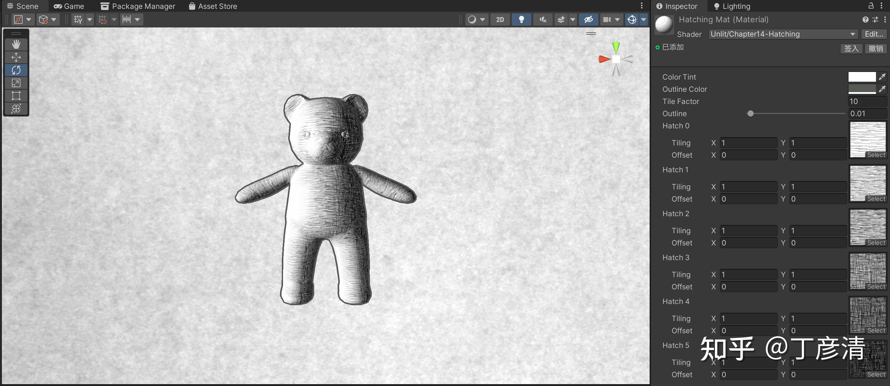 《Unity Shader 入门精要》从Bulit-in 到URP （HLSL）Chapter14.2-素描风格的渲染 - 知乎