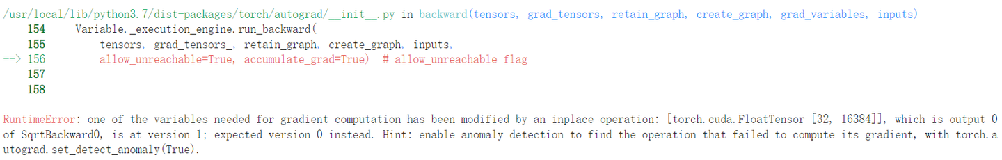 PyTorch原地操作引起的梯度计算错误 - 知乎