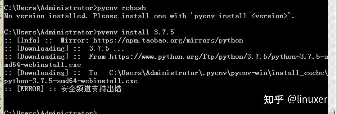 windows下的python多环境pyenv-win搭建 - 知乎
