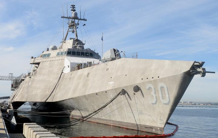 “濒海战斗舰”星条旗下的“LCS-30”堪培拉号（USS Canberra） - 知乎