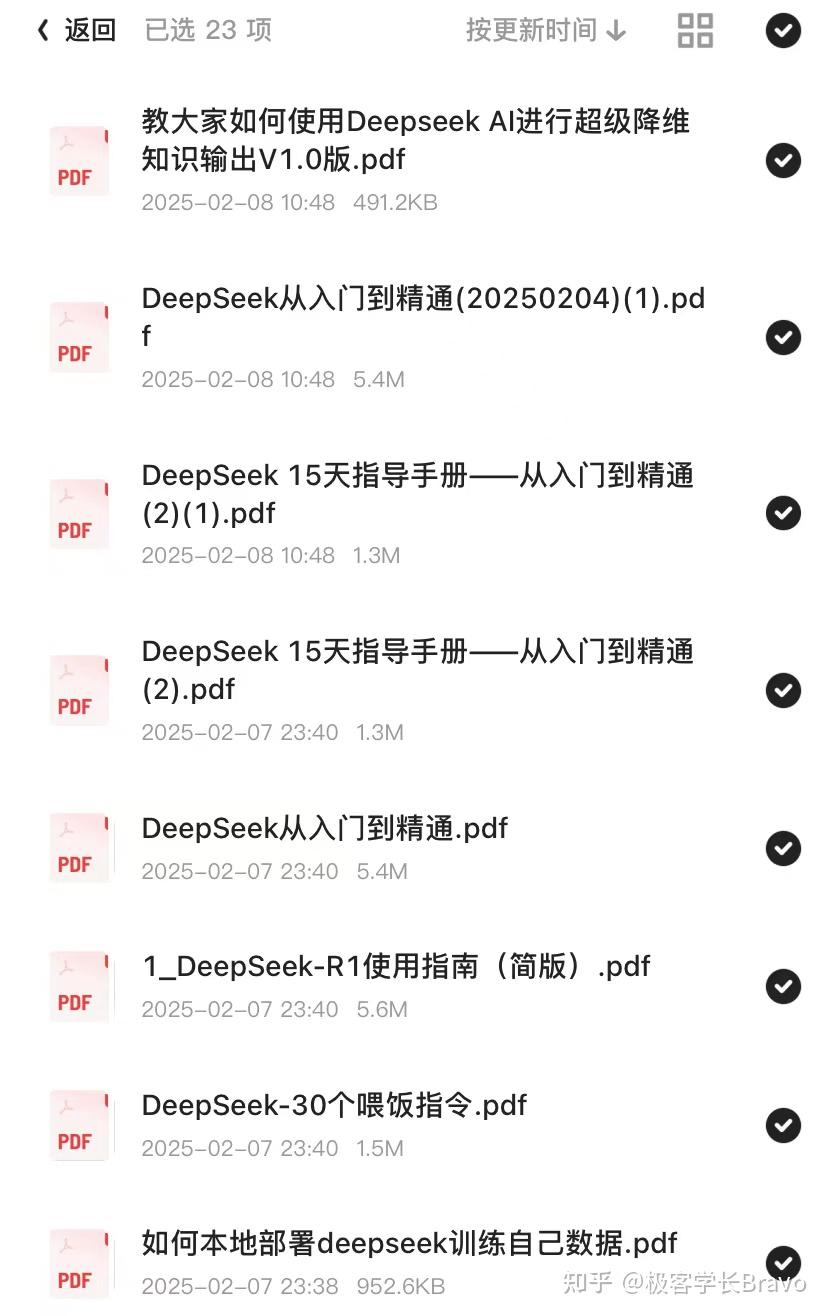 【Deepseek 零门槛指南】DeepSeek 教程和常见问题解答 | 极客学长 - 知乎