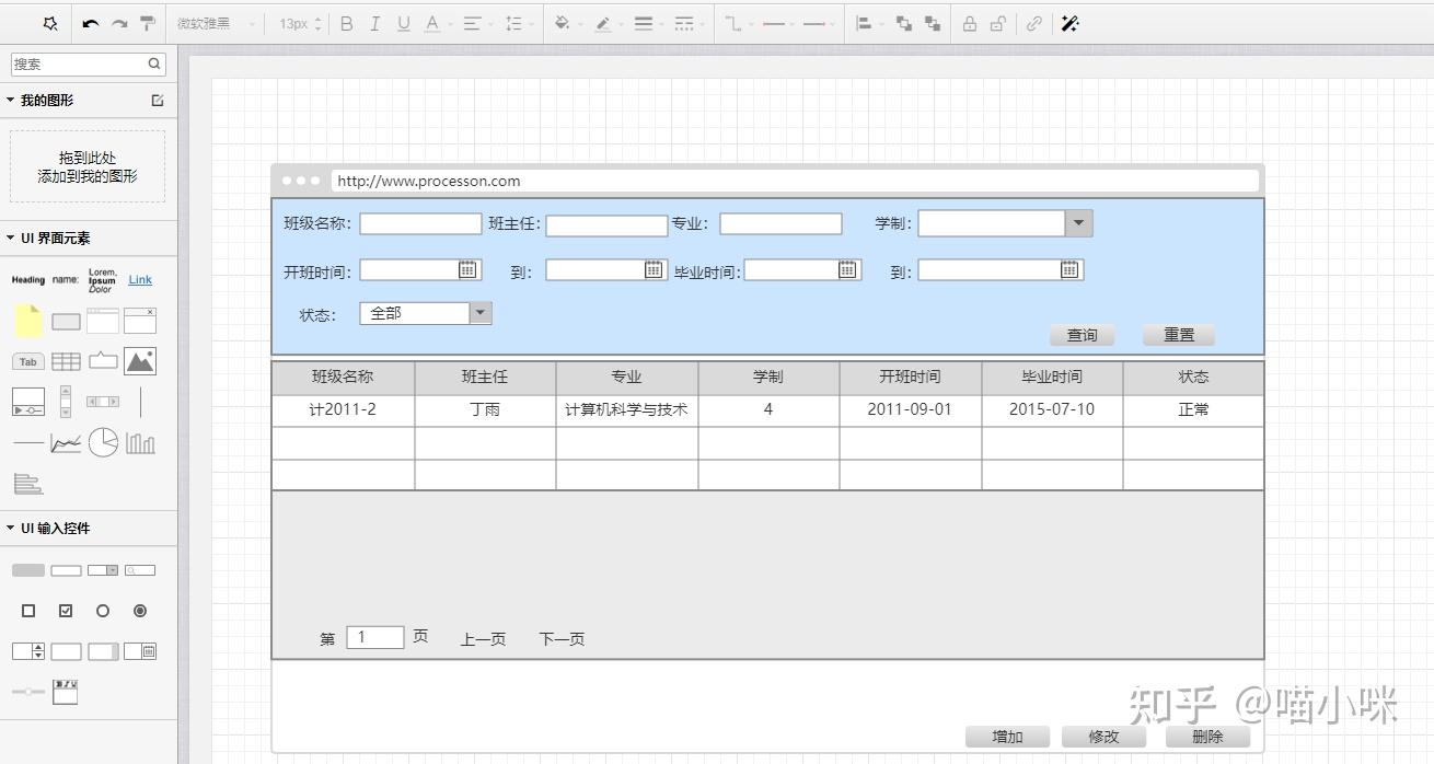 怎么用ProcessOn上手绘制原型图 - 知乎
