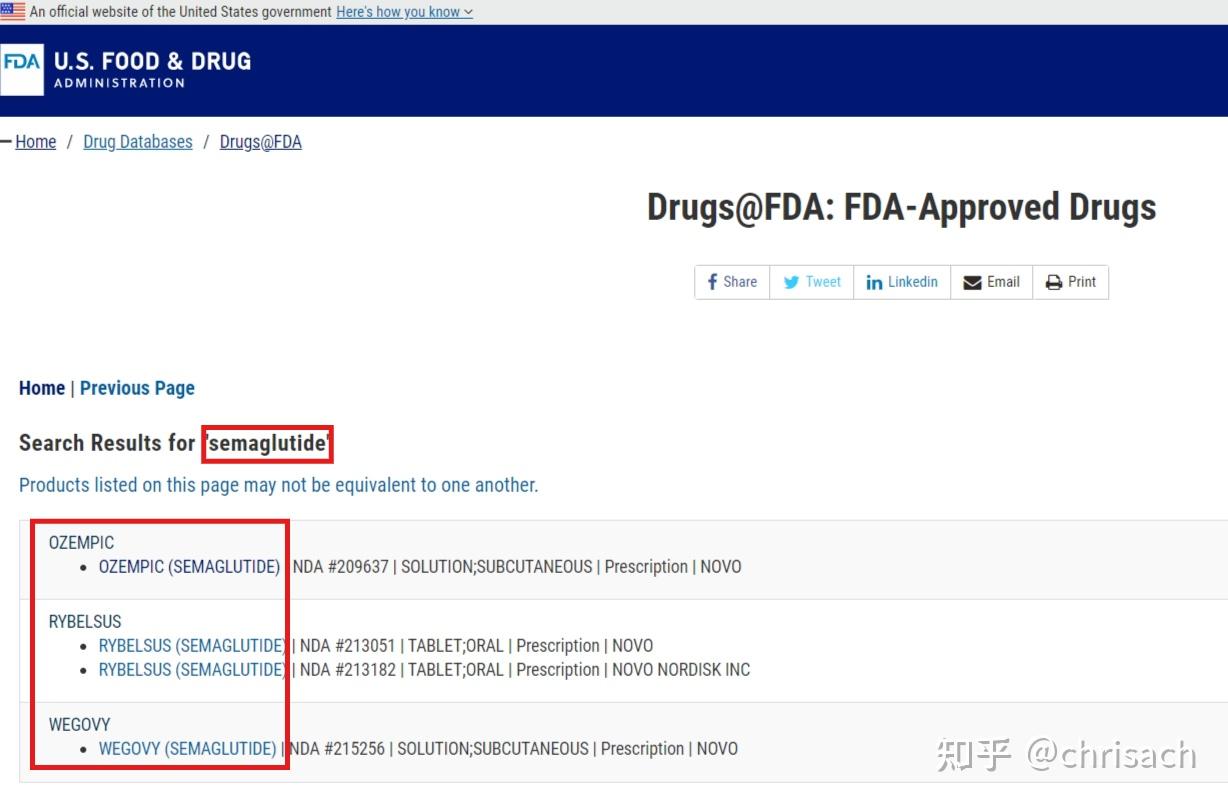 请问怎么查询美国FDA药品审查是否通过？ - 知乎