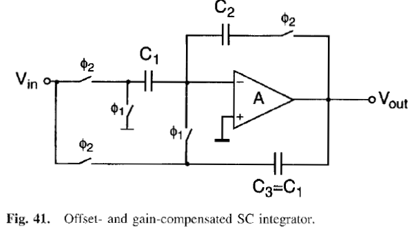 模拟电路应用（三）Switched-capacitor integrator finite gain compensation - 知乎