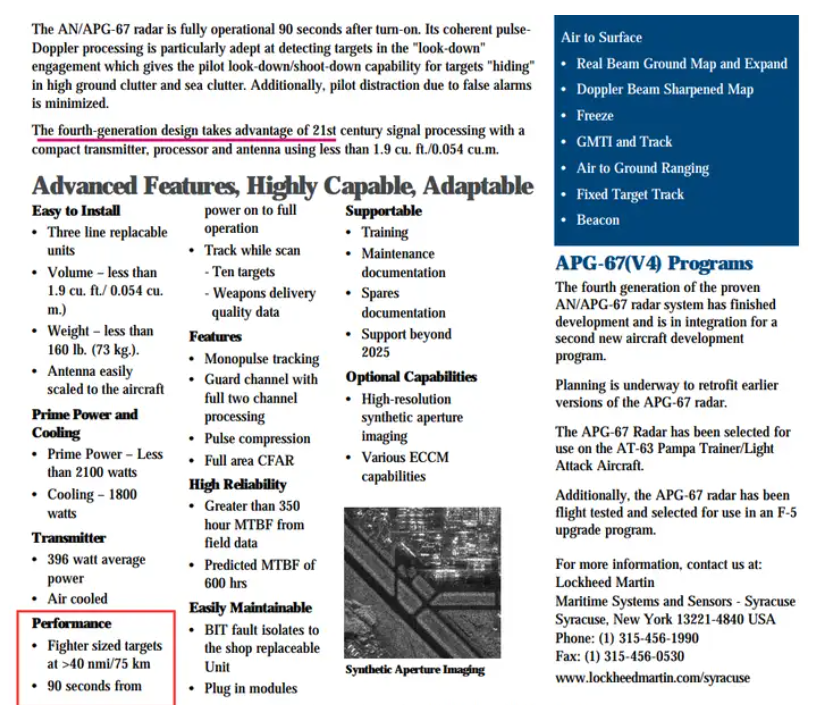 由F16V的APG83雷达极限探测距离达到370千米所想到的 - 知乎