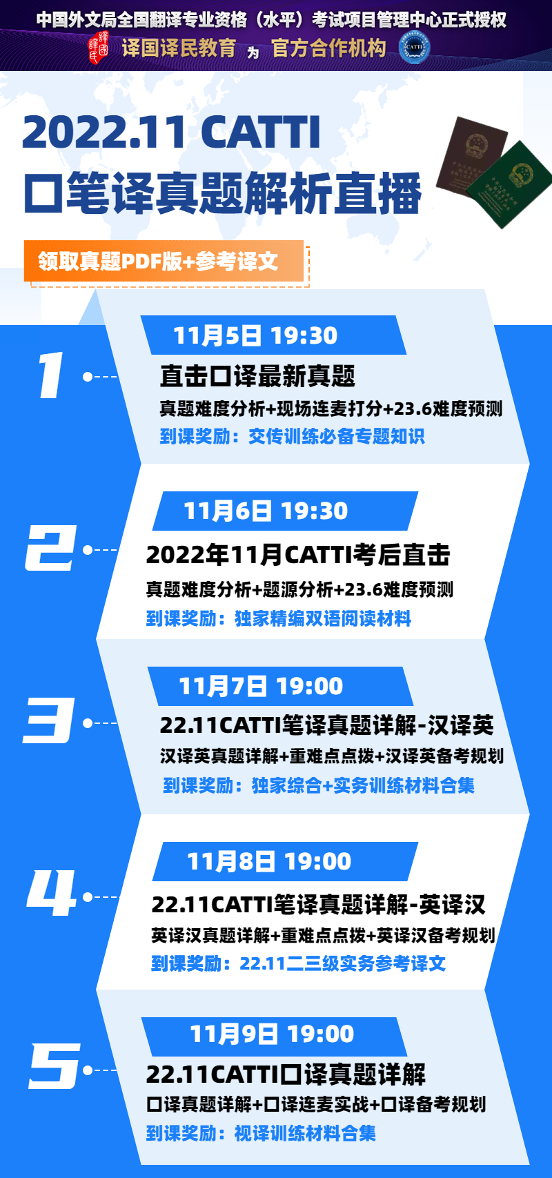 重磅！2022年11月CATTI三口、二口、一口真题全网首发！ - 知乎
