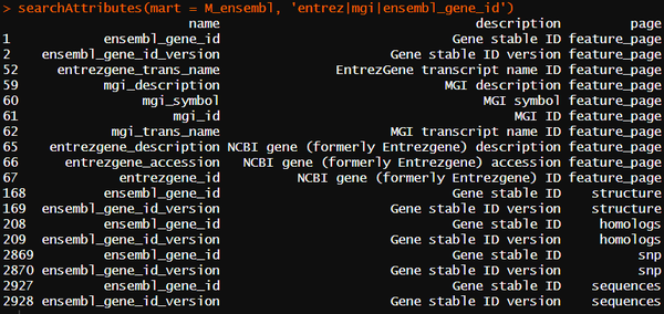 Ensemble官网BioMart及R语言biomaRt包获取人鼠同源基因 - 知乎