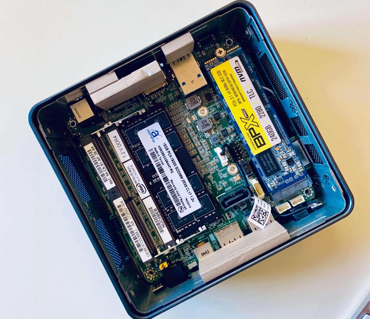 有一台支持双M.2的NUC是件幸福事，NUC Element来了 - 知乎