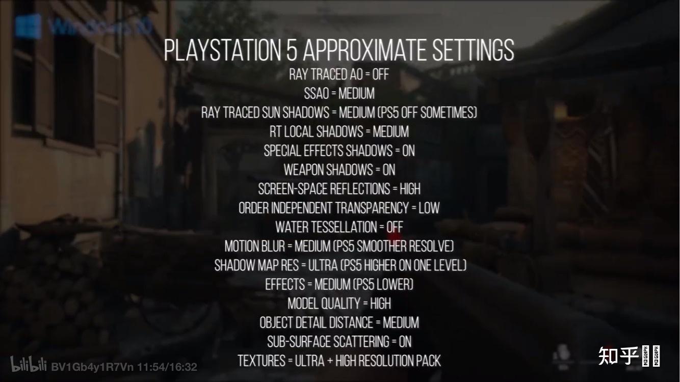 ps5玩使命召唤17画质相当于pc什么配置? - 知乎