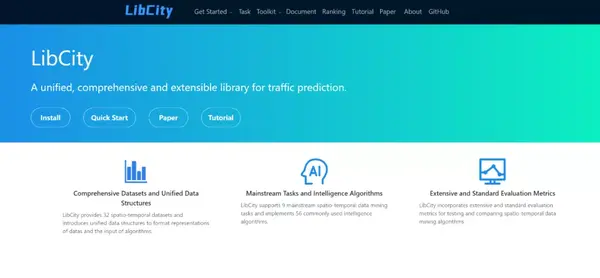 北航BIGSCity课题组提出LibCity工具库：城市时空预测深度学习开源平台 - 知乎