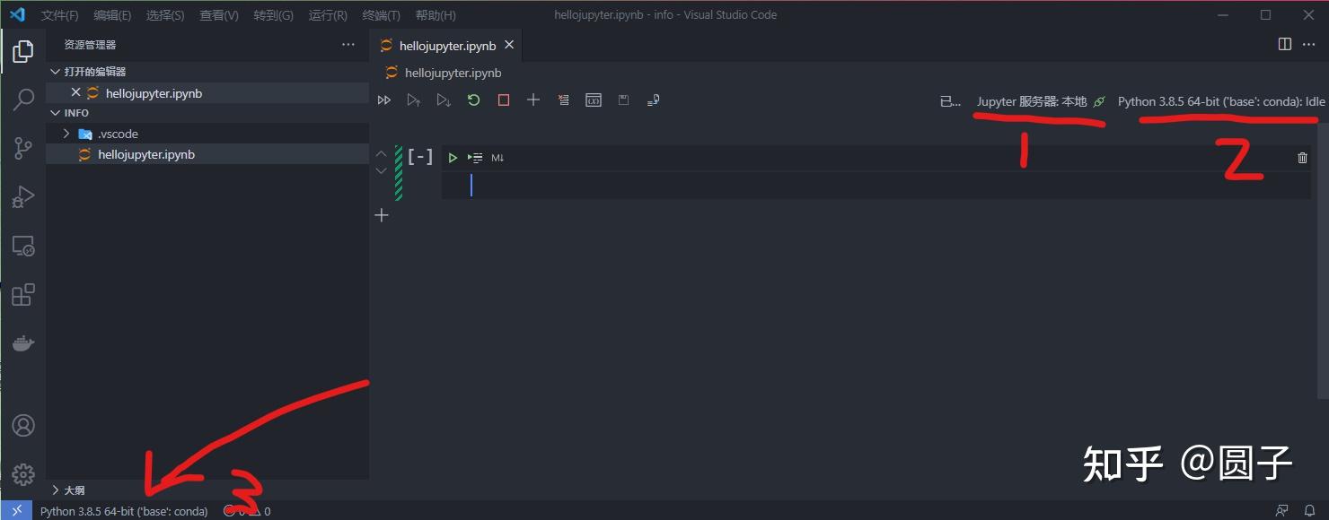 vscode写jupyter notebook - 知乎