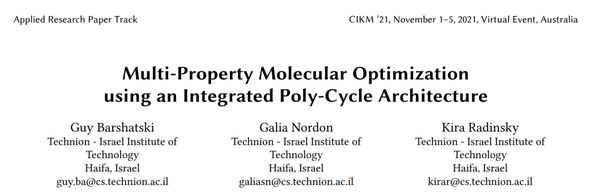 CIKM 2021 | 基于IPCA的多属性分子优化 - 知乎