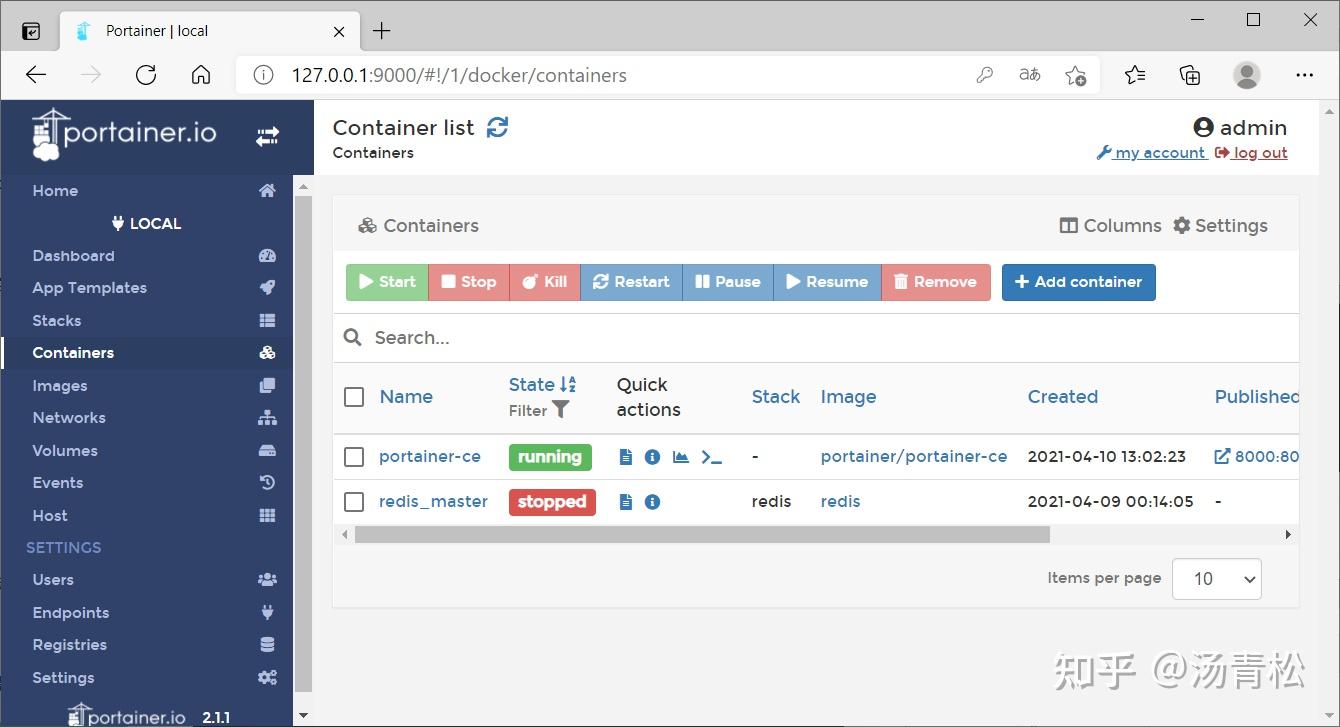 使用Portainer部署Docker容器实践 - 知乎