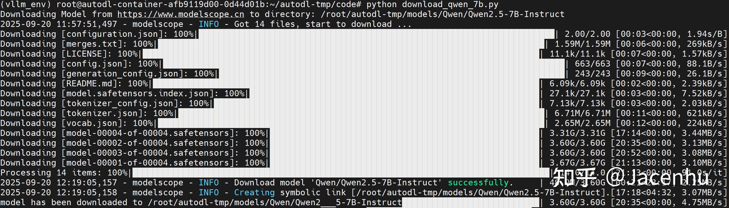使用vLLM在V100部署Qwen2.5-7B - 知乎