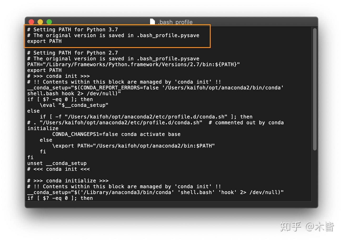 Mac系统同时安装并切换Python2和Python3 - 知乎