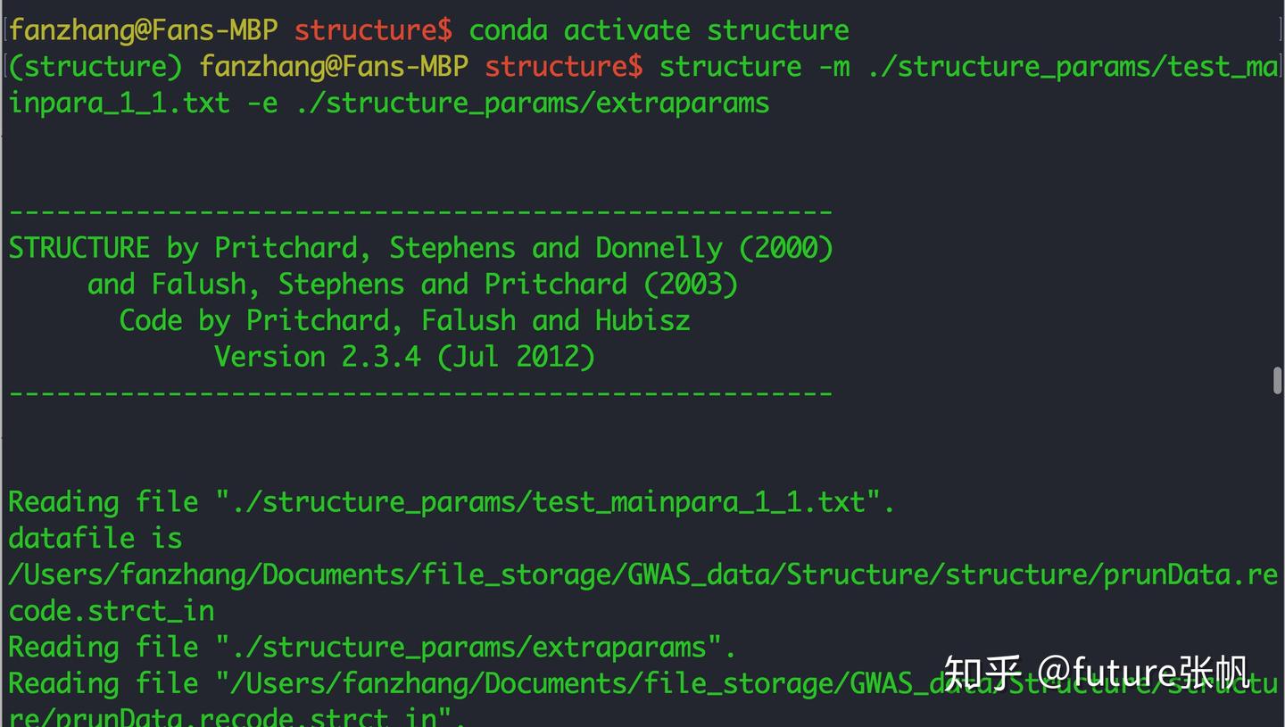 structure 和 admixture分析群体结构 - 知乎
