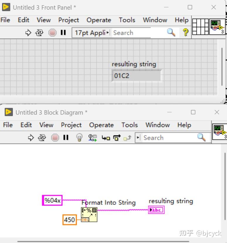 LabVIEW 中 Format Into String 函数的十六进制格式化转换 - 知乎