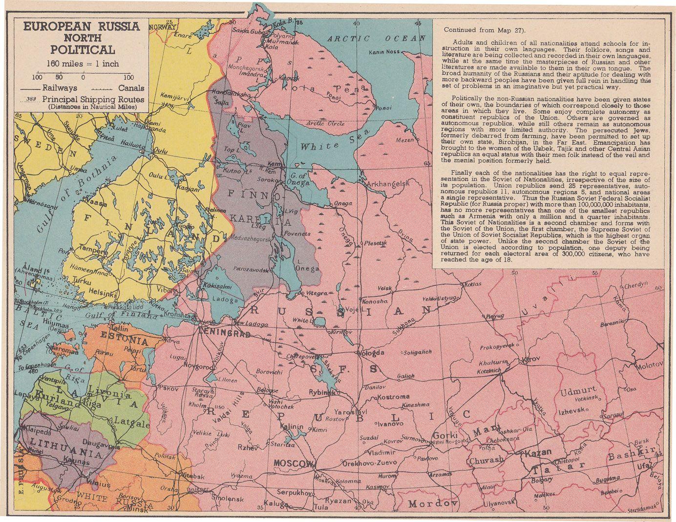 1949年：苏联地图和俄国历史地图 - 知乎