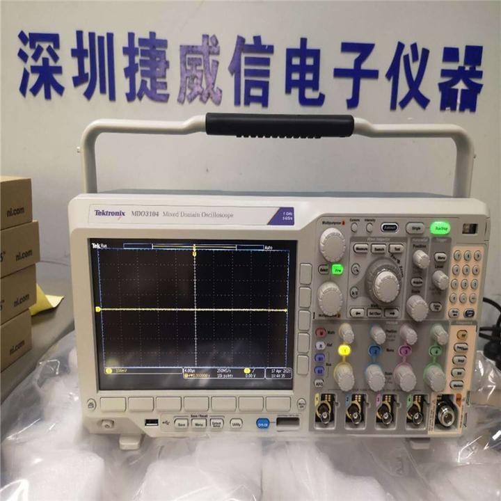Tektronix泰克MDO3104混合域示波器 - 知乎