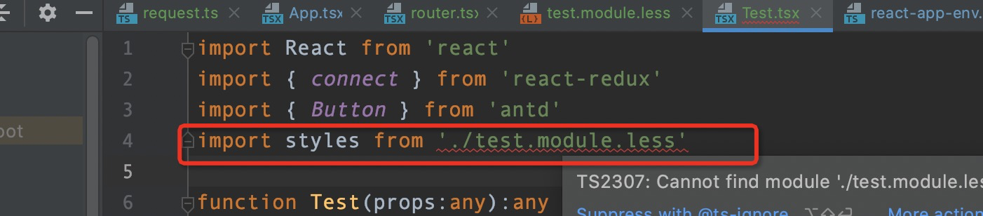 React(或使用TS)中样式混乱解决方案 *.module.less - 知乎