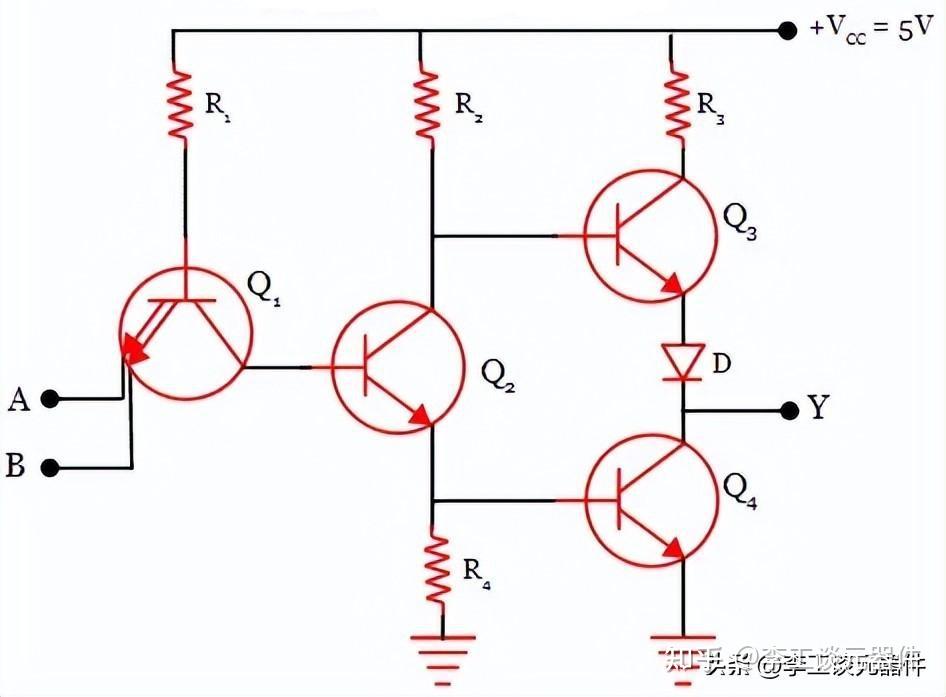 9种TTL电路使用方法，工作原理 +电路图，通俗易懂，几分钟就搞定 - 知乎