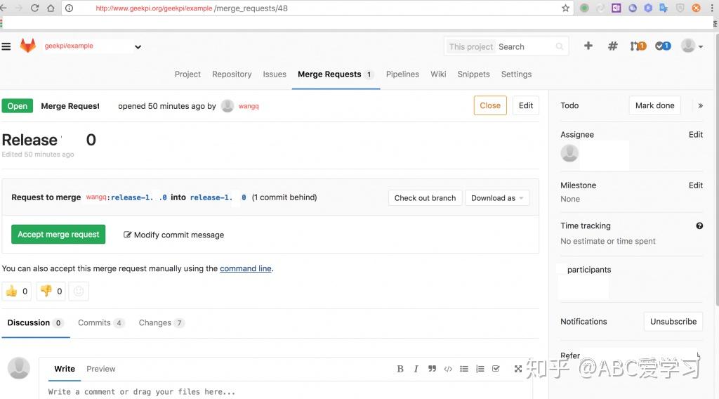 如何基于GitLab做代码评审 - 知乎