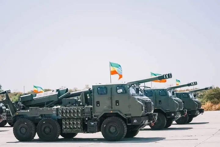 埃塞俄比亚高调展示中国SH15型155毫米卡车炮，出口总数272门是什么水平？ - 知乎