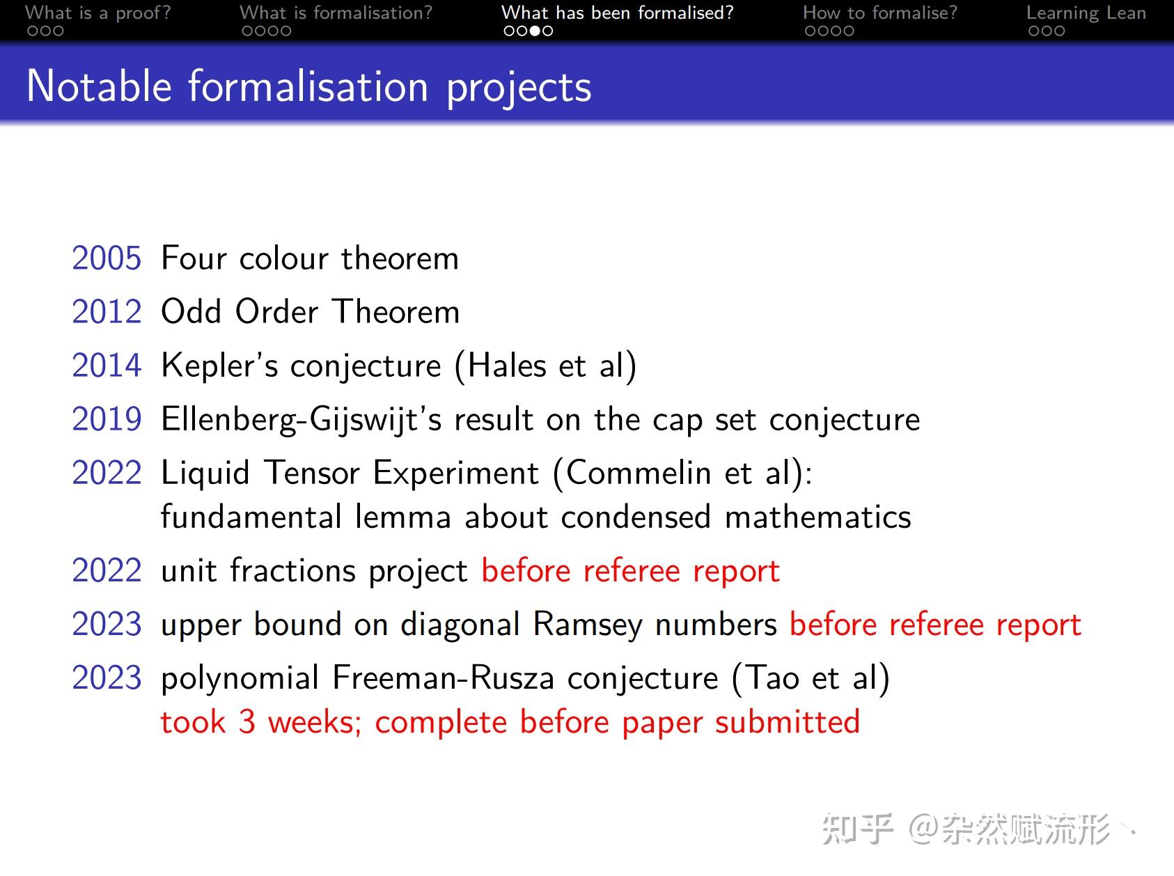 如何看待陶哲轩等数学家大力推动的 AI 数学证明? - 知乎